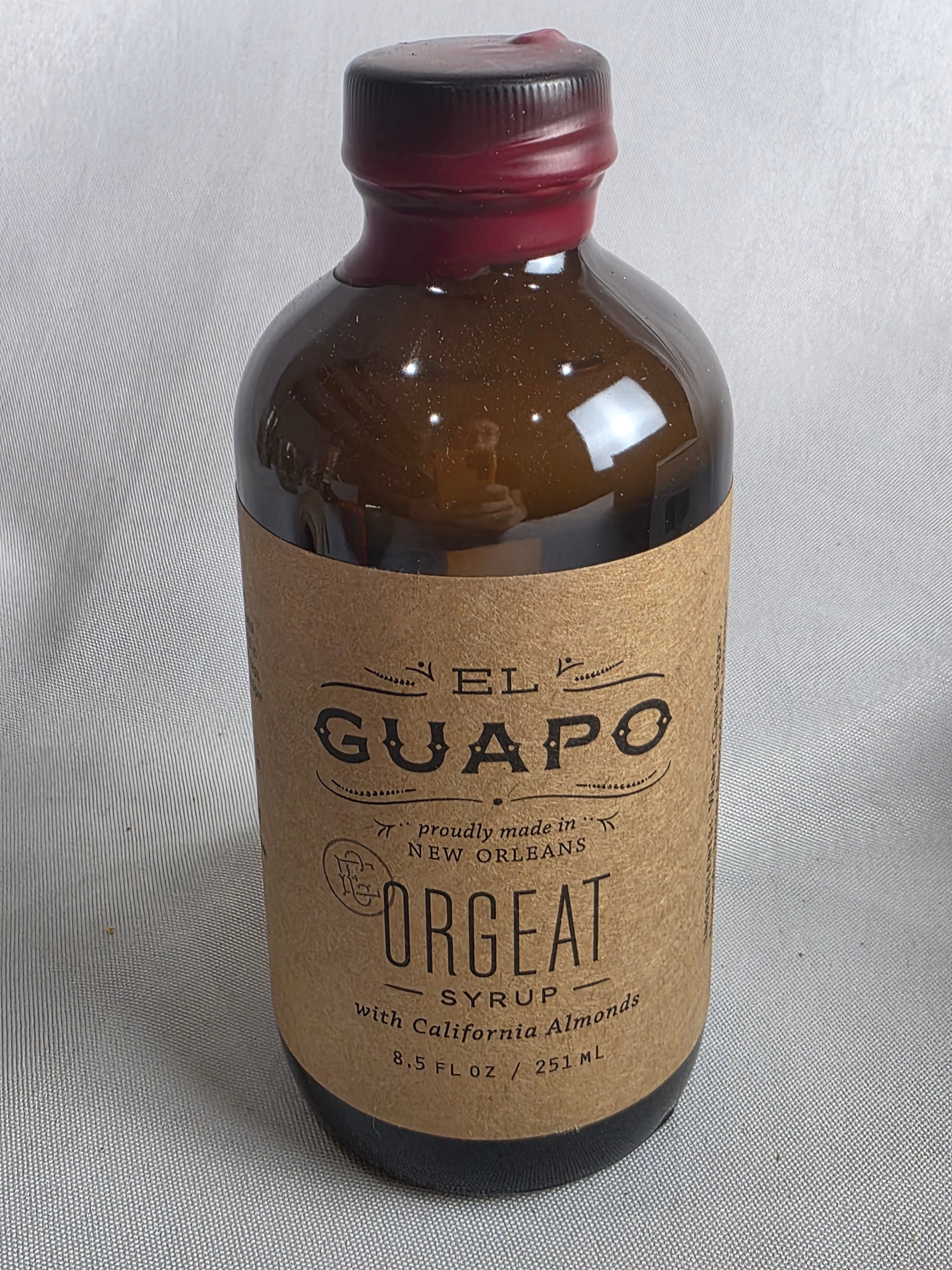 El Guapo Orgeat – Bargeboard NOLA